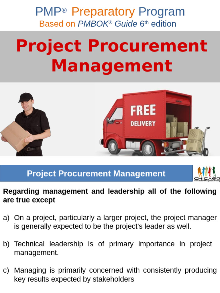 13 Chapter Procurement Management | PDF | Business