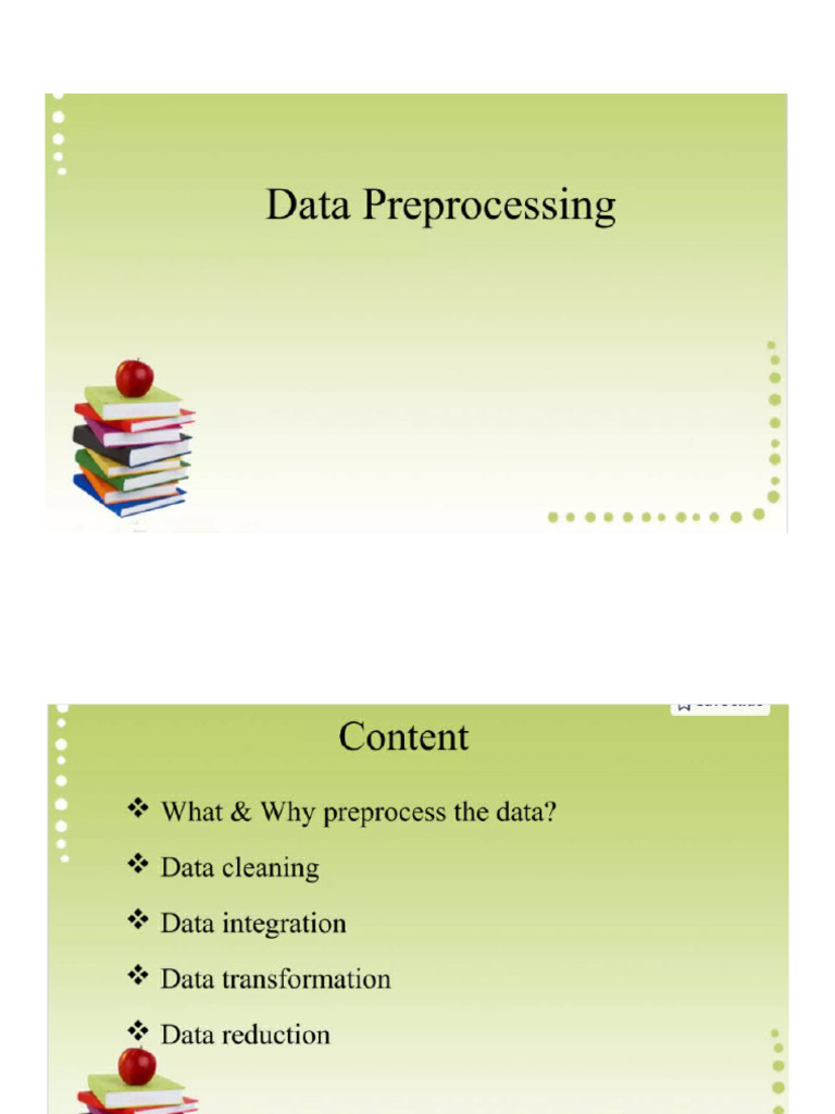 Data PreprocessingUsing R | PDF