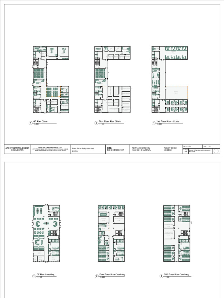 Floor Plans Social Infra | PDF | Pathology | Clinical Medicine