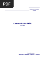 BCS151 - Communication Study Skills-1 | PDF | Study Skills | Communication