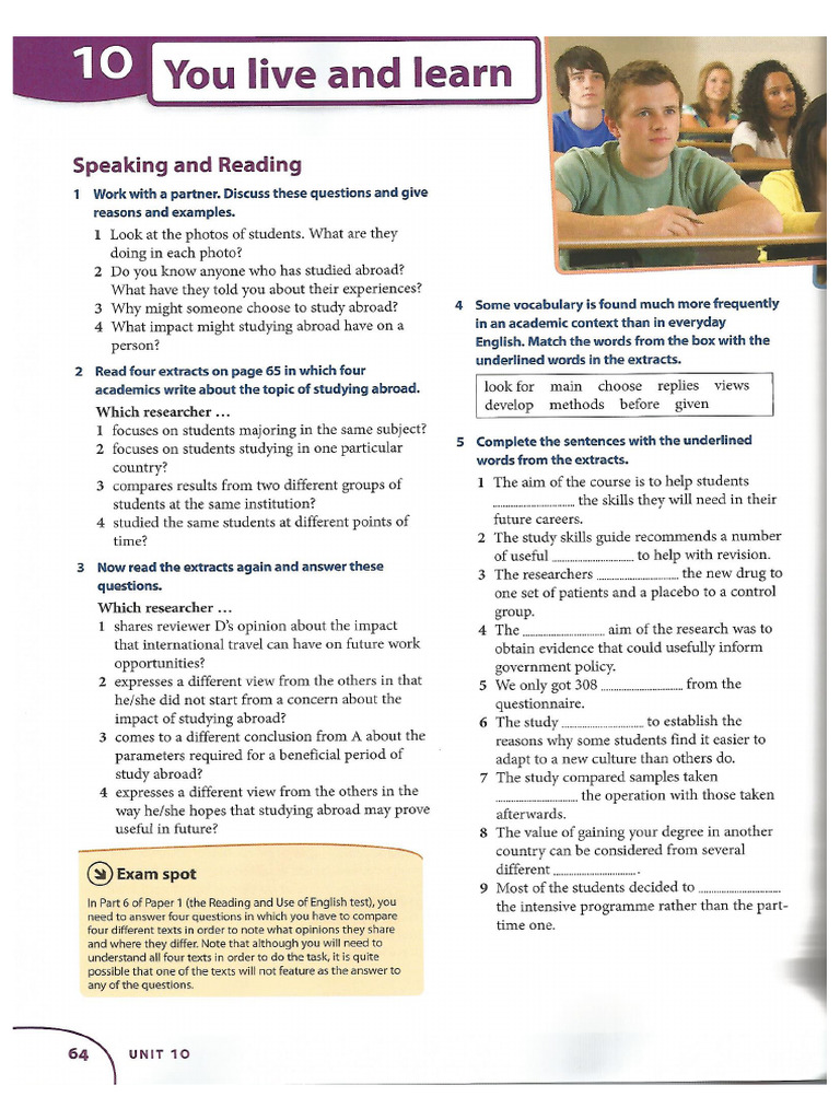 Cae Rue Part 6 Studying Abroad | PDF