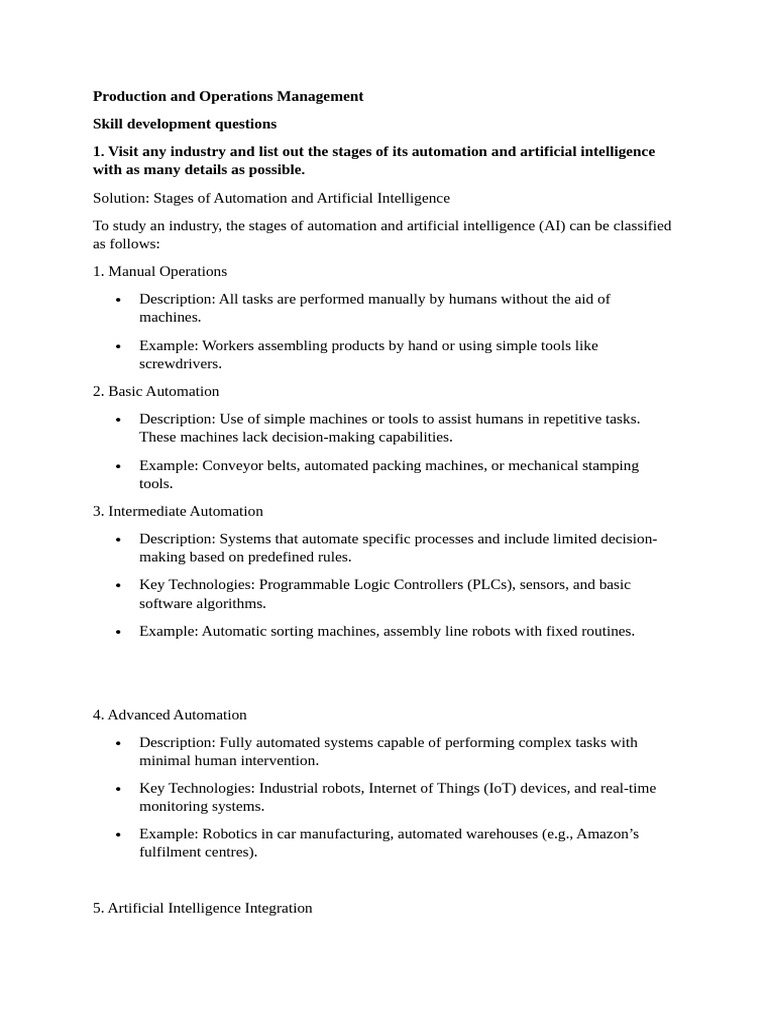 Pom skill development | PDF | Automation | Artificial Intelligence