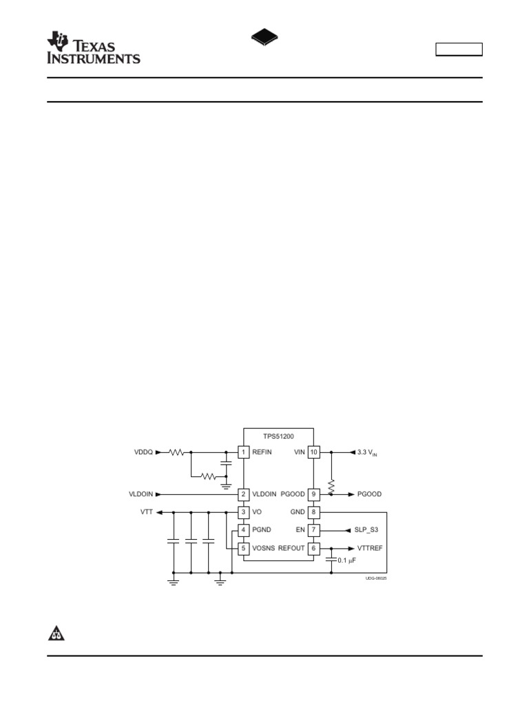 Tps 51200 | PDF | Manufactured Goods | Electromagnetism