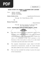 Tariff Order For FY 2024-25 of Jammu and Kashmir Power Transmission ...