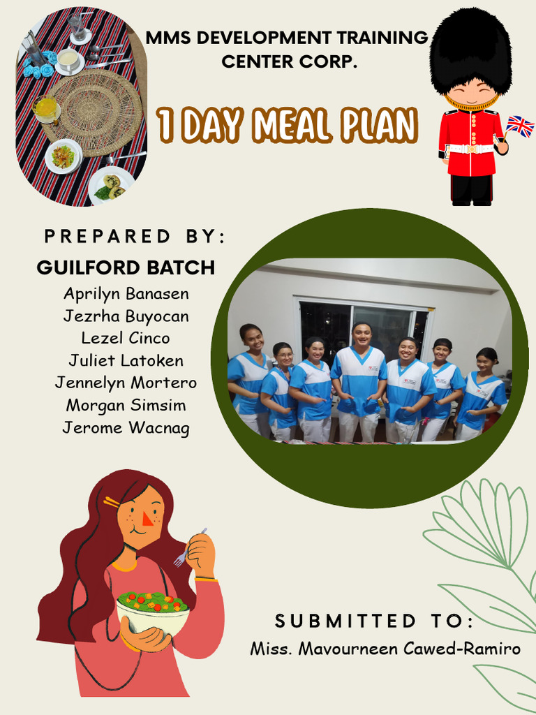 Colorful Green Healthy Diet Meal Plan Cut Out Vegetables Nutrition ...