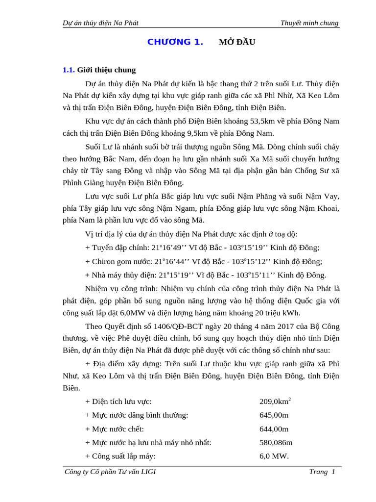 Phan 1 - Tap 1. Thuyet minh chung 2020-05-15 | PDF