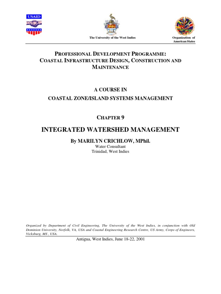 Integrated Watershed Management Overview | PDF | Water Resources | Soil