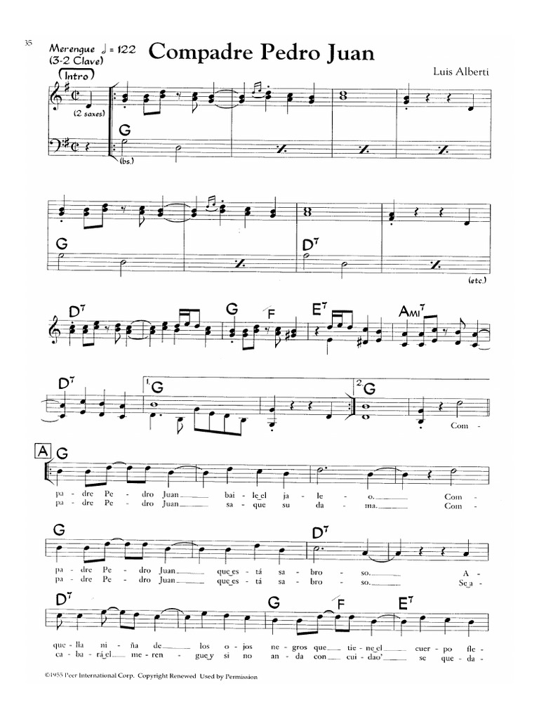 Compadre Pedro Juan | PDF