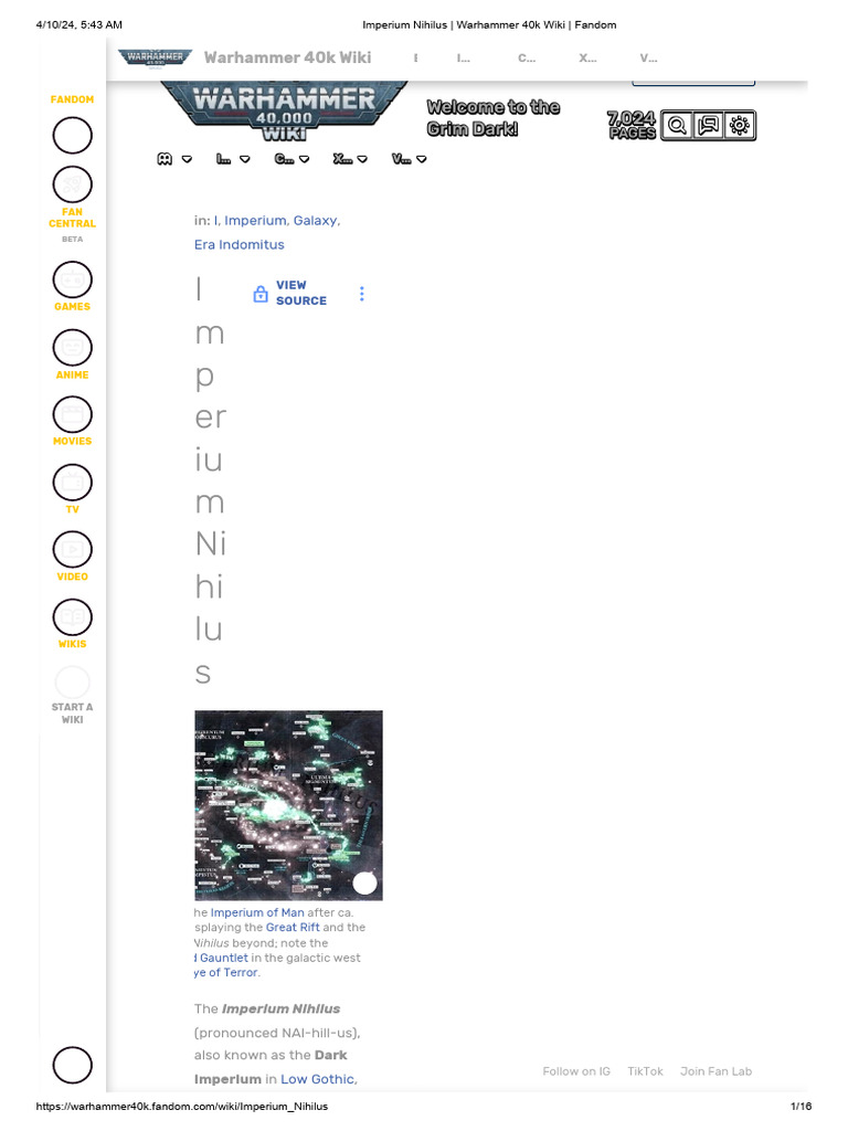 Imperium Nihilus _ Warhammer 40k Wiki _ Fandom | PDF