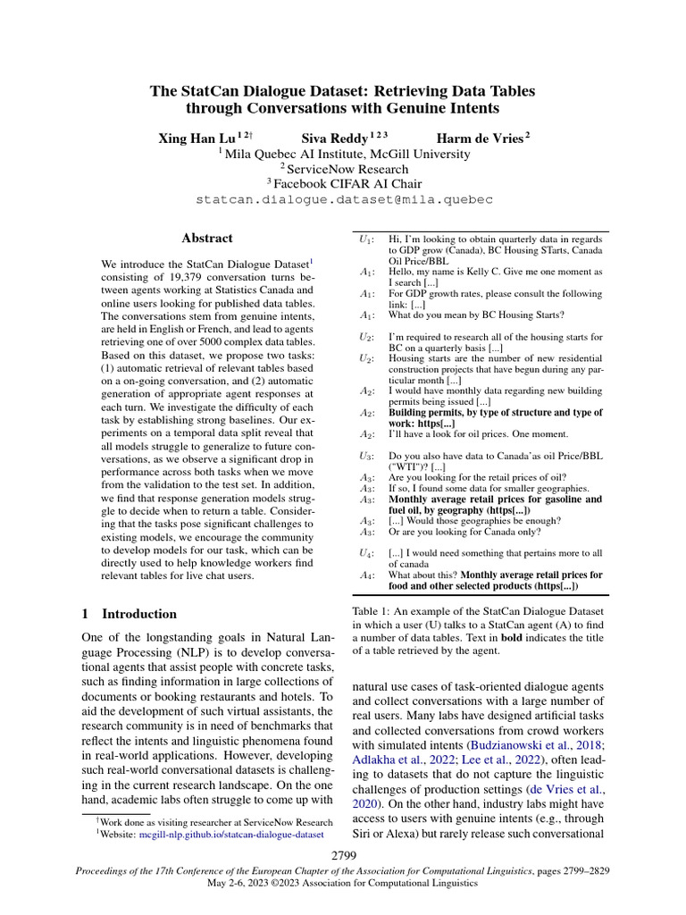Retrieving Data Tables Through Conversations | PDF | Information ... Retrieving Data Tables Through Conversations | PDF | Information ...