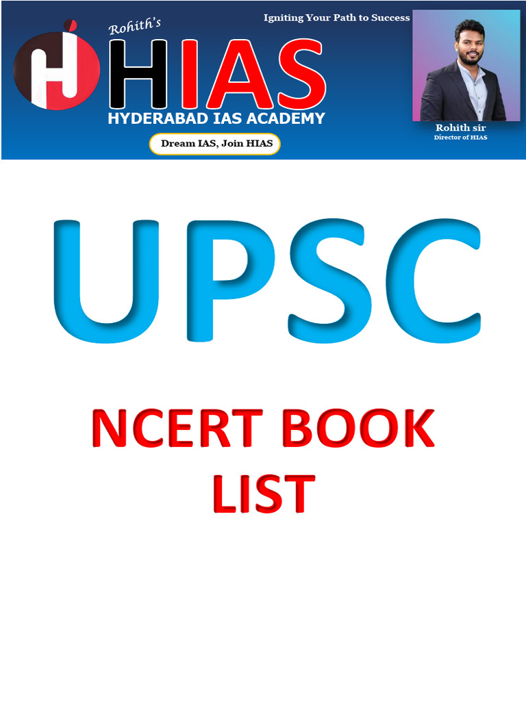 UPSC NCERT Book List | PDF