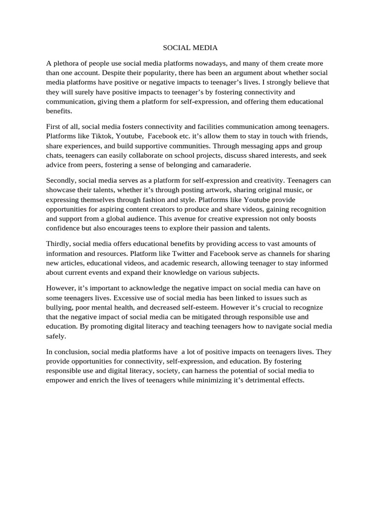 Social Media | PDF | Social Media | Popular Culture & Media Studies