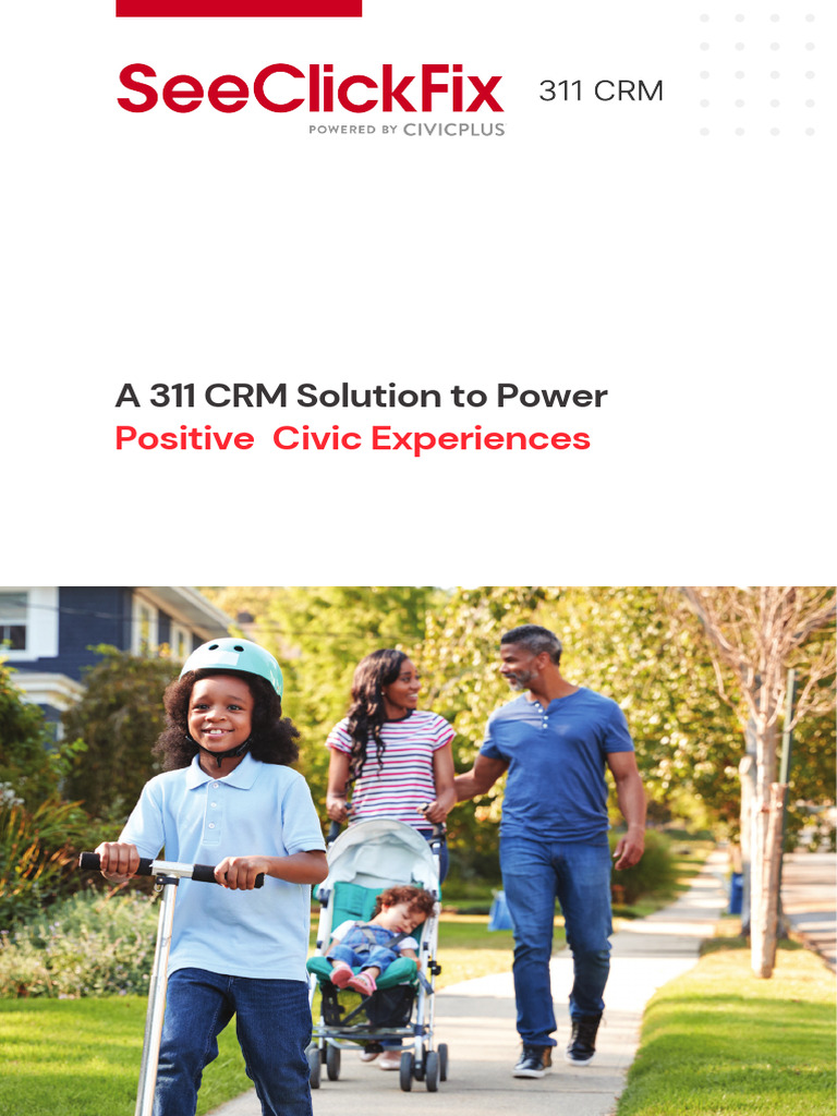 311 CRM Solution for Civic Engagement | PDF | Customer Relationship ...