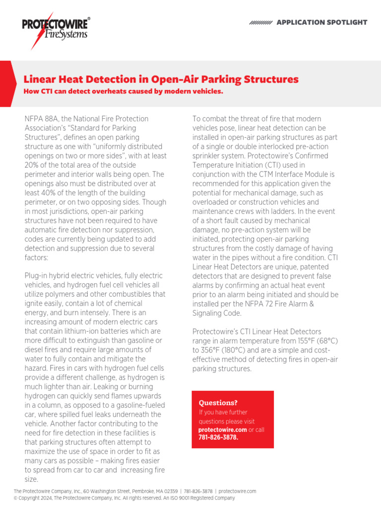 Open Air Parking Structures | PDF | Fires | Fire Sprinkler System