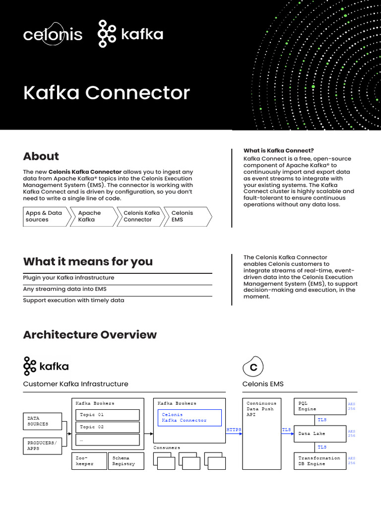 1b) Celonis Kafka Connector Brochure | PDF | Information Technology ...