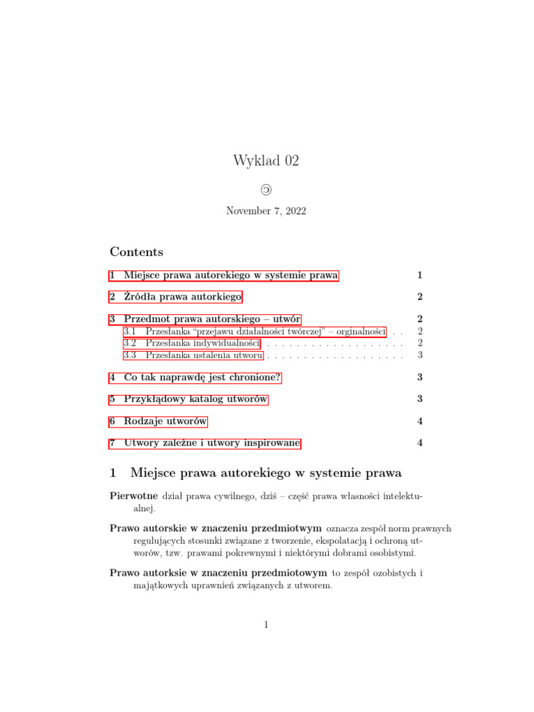 SPOILER Wyklad 02 | PDF