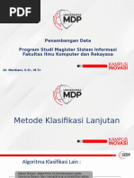 7 Algoritma Klasifikasi Supervised Learning | PDF