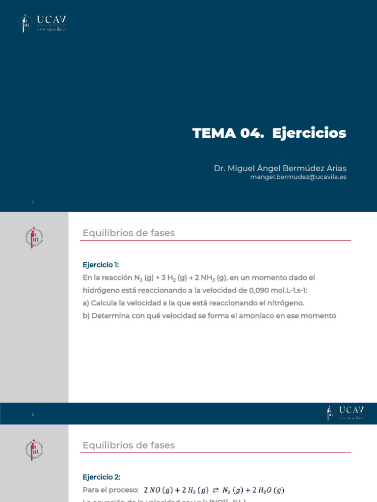 Ejercicios Tema 4 | PDF