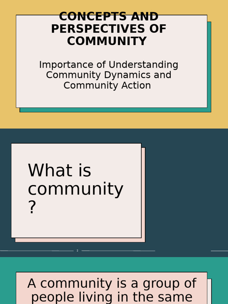 Concepts and Perspectives of Community | PDF | Community | Identity ...