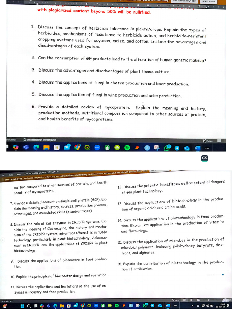 BIO 202 ASSIGNMENT | PDF