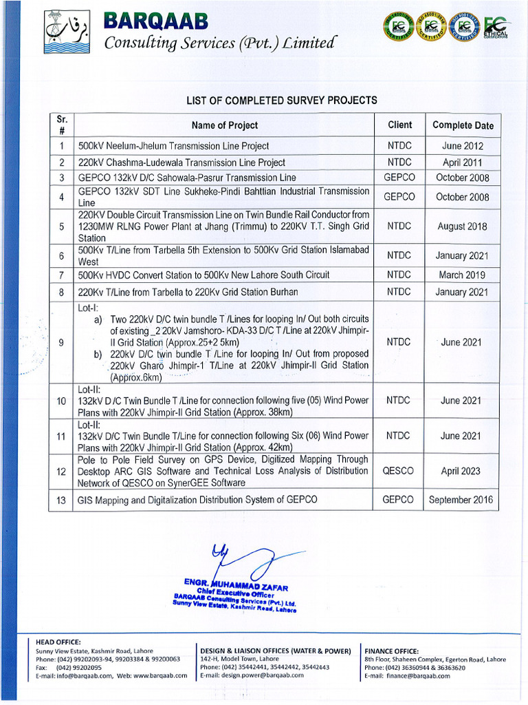 BARQAAB Documents | PDF