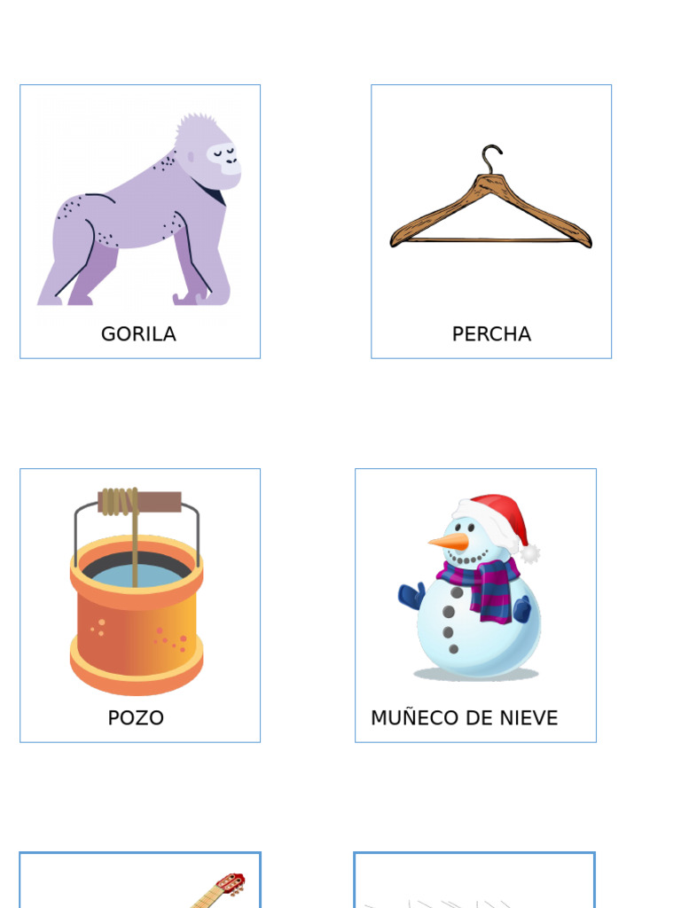 Juego Quien Soy Cartas | PDF