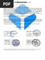Bitcoin: Transaction Receipt | PDF
