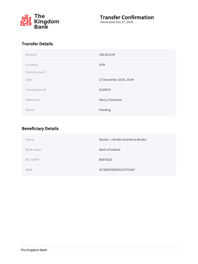 Withdrawal Statement (1) | PDF