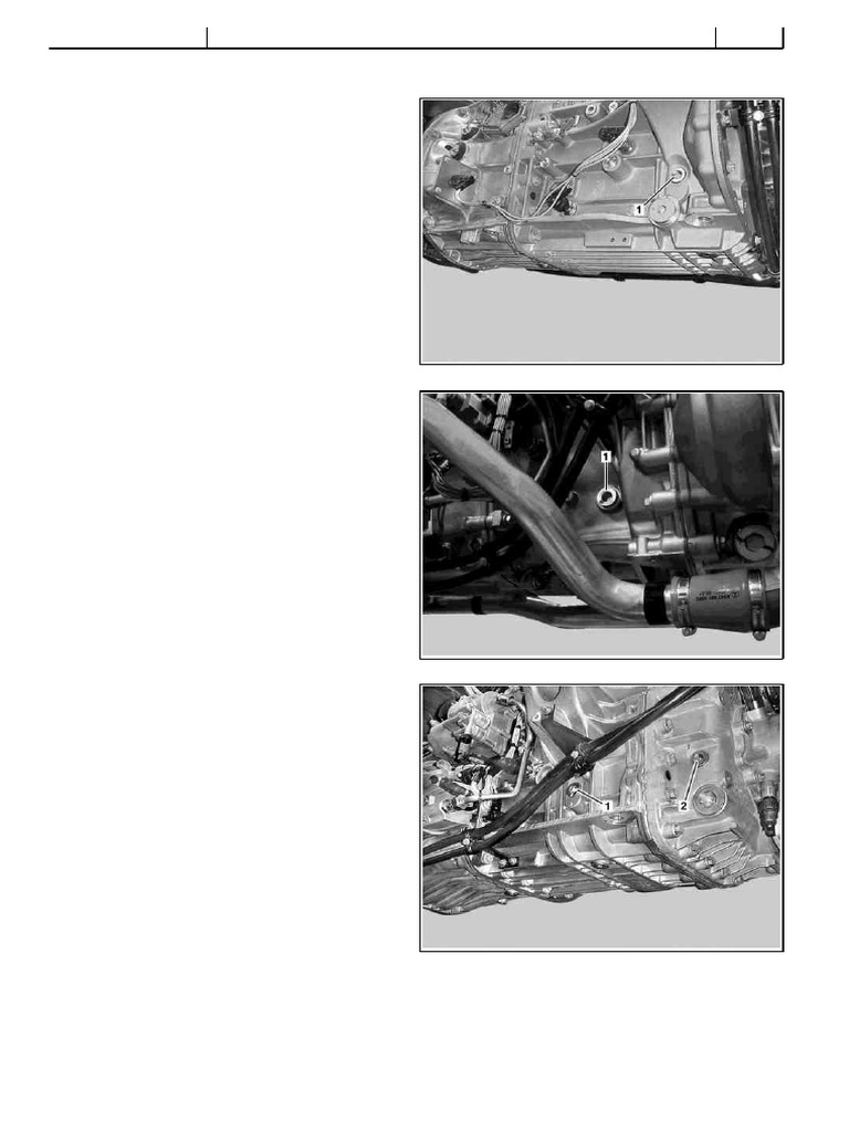 Transmission Oil Level Check Guide | PDF | Manufactured Goods ...