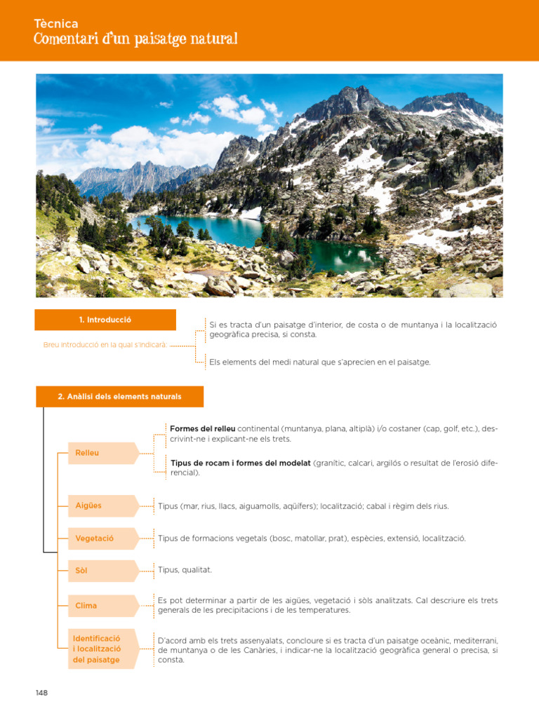 Comentari Paisatge Natural | PDF