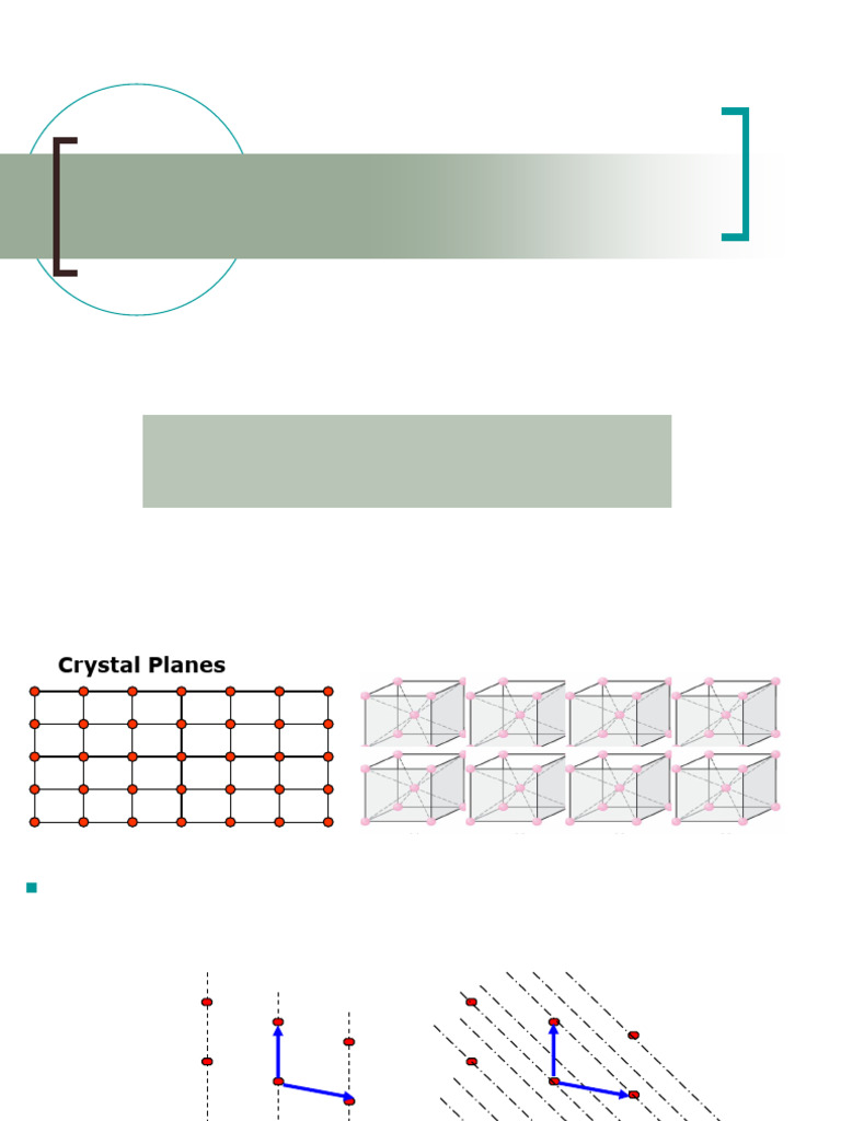 11 Crystal Physics-Lecture 3 | PDF | Crystal Structure | Mathematical ...