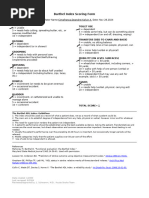 Modified Barthel Index Scoring Form | PDF