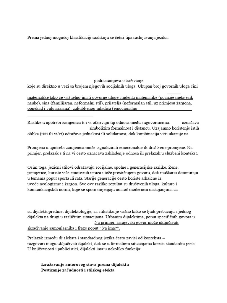 Bosanski Teorija | PDF