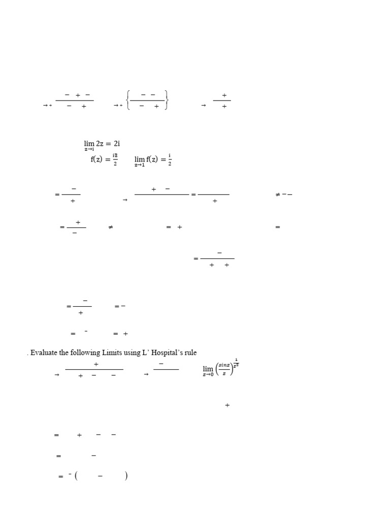Exercise Sheet 2 | PDF | Mathematical Concepts | Calculus