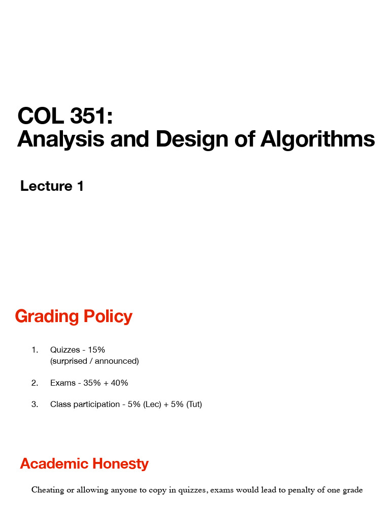 Lec01 Pdf Algorithms And Data Structures Theoretical Computer Science