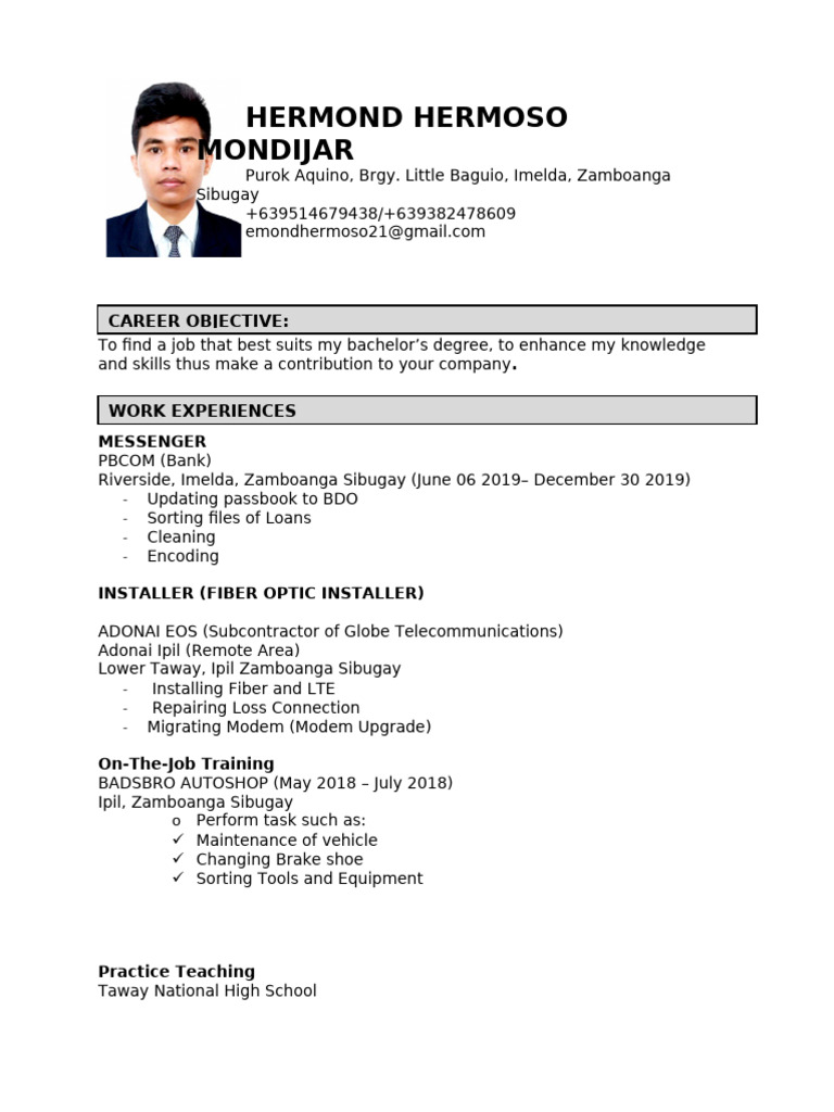 new-resume-HM | PDF | Computing