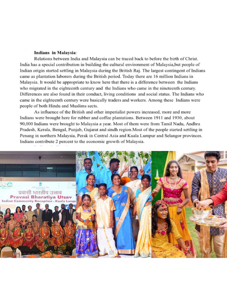 Indians in Malaysia | PDF