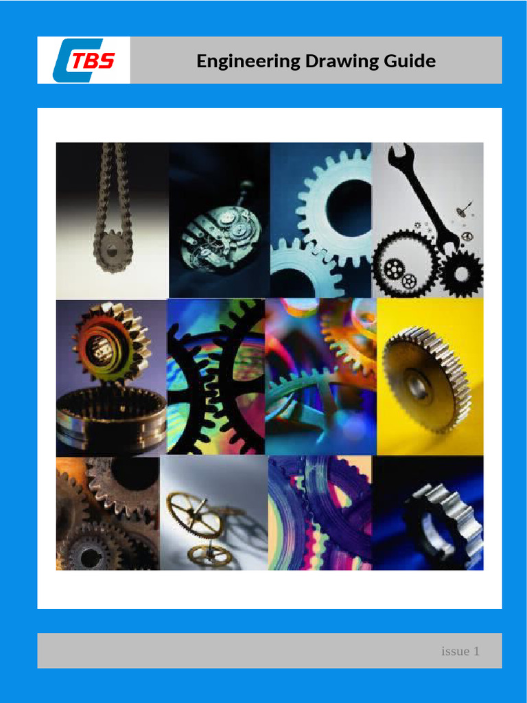 TBS Engineering Drawing Guide - Issue 01k | PDF | Engineering Tolerance | Bearing (Mechanical)