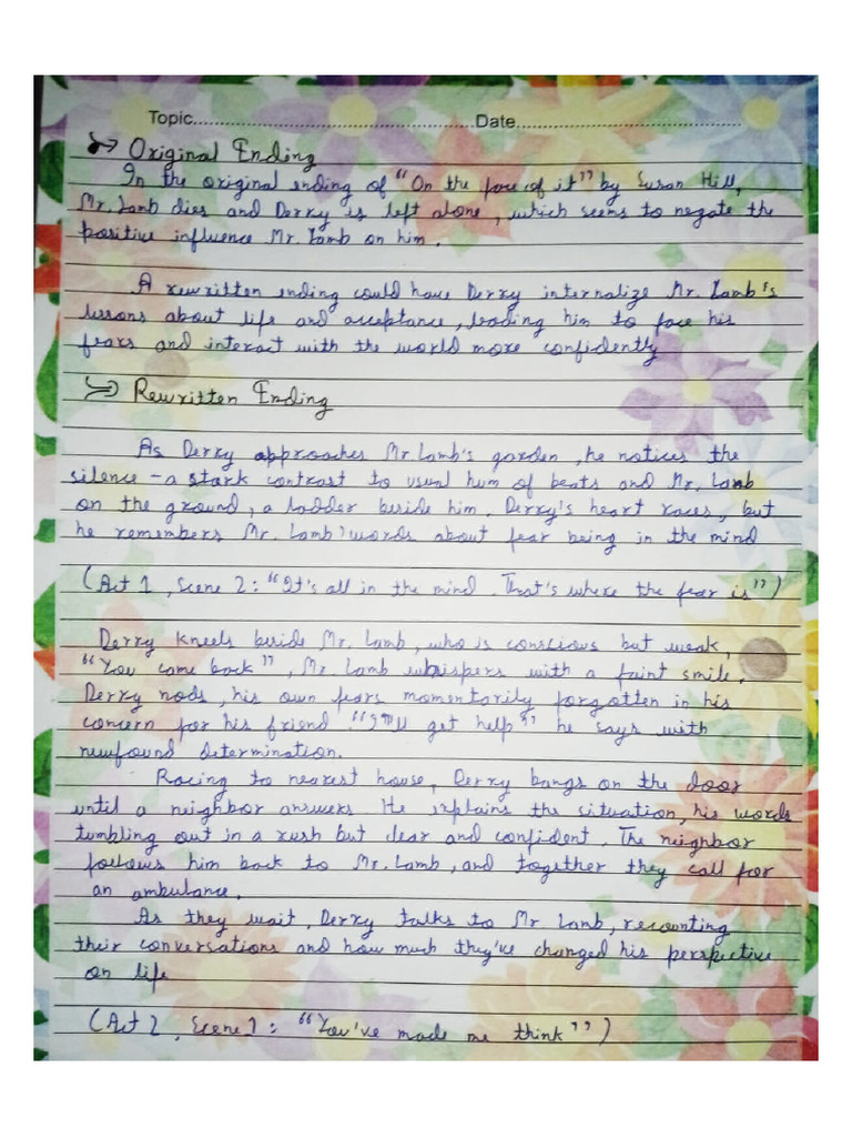 rewrite ending | PDF