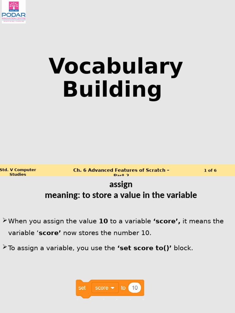 Advanced Scratch Features for Class 5 | PDF