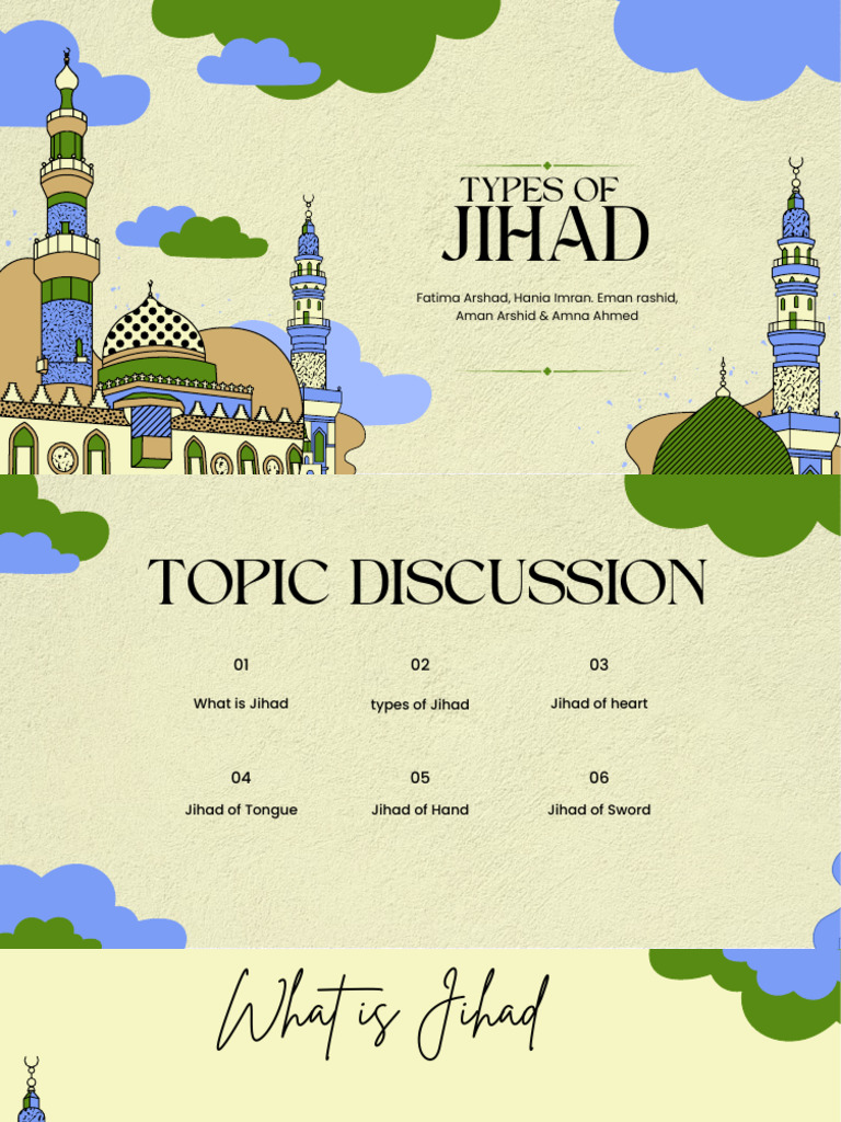 Types of Jihad PDF Form | PDF | Jihad | Abrahamic Religions
