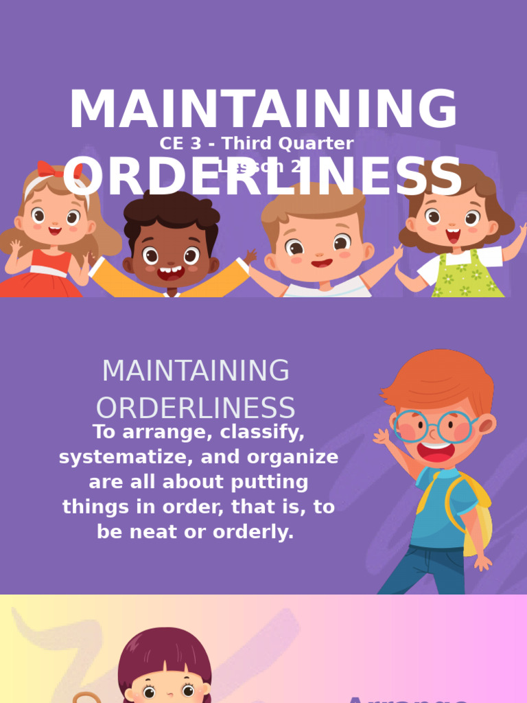 CE 3 - Third Quarter Lesson 2 | PDF