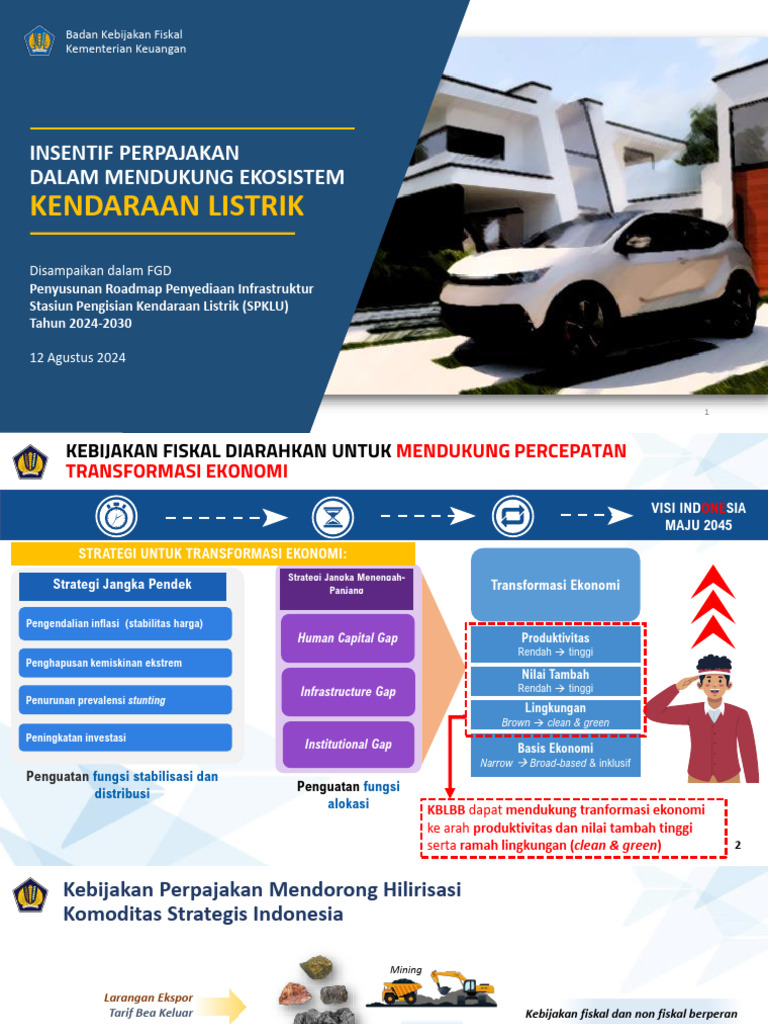 Kemenkeu (BKF) - Insentif KBLBB | PDF