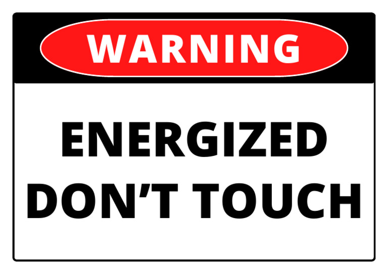 Red and White Simple Warning Sign Poster (2) | PDF