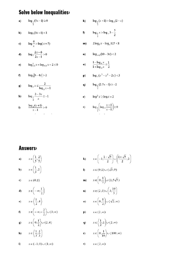 Logarithm DPP-6 | PDF