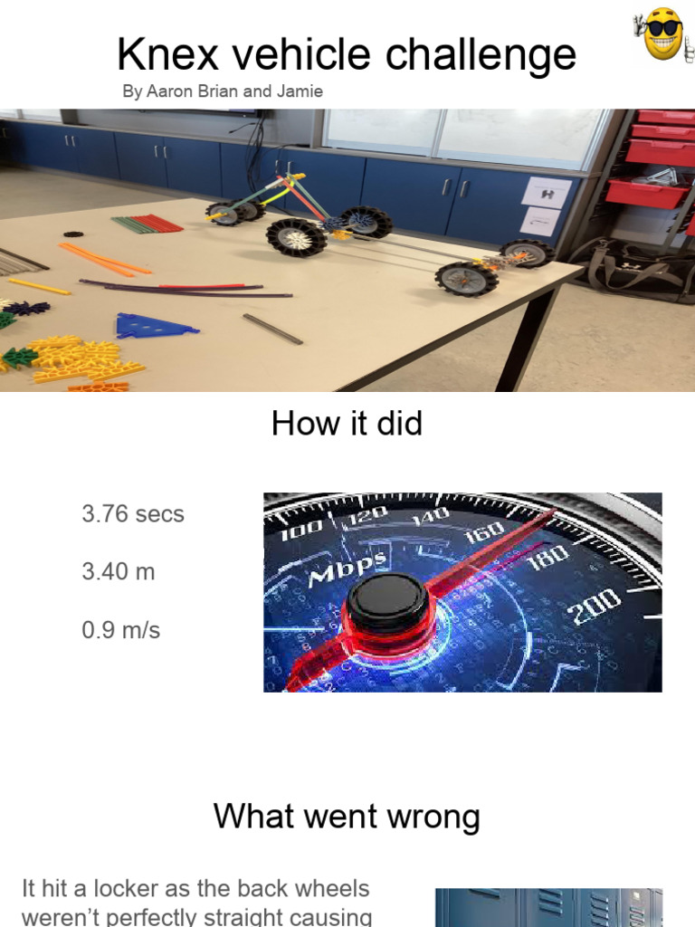 Knex vehicle challenge | PDF