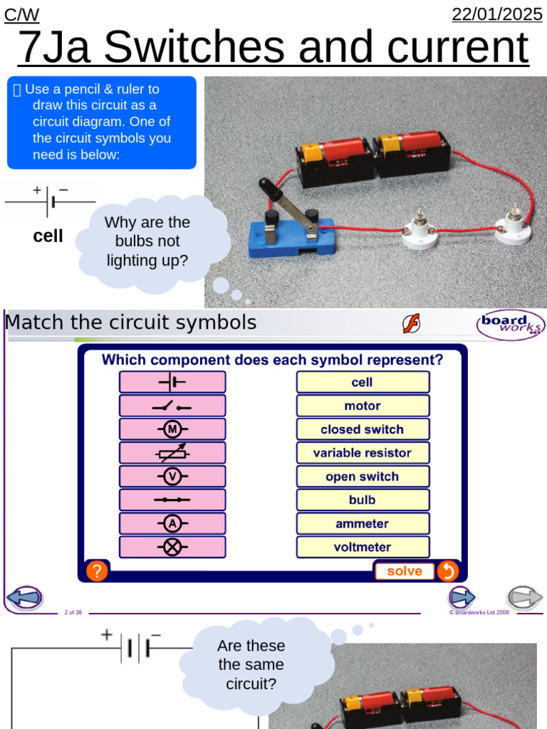 7ja Switches Current Slides JBR | PDF