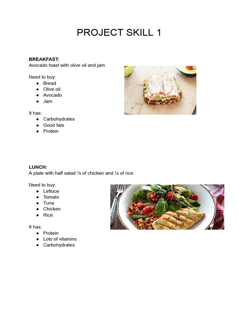 Project Skill 1 | PDF