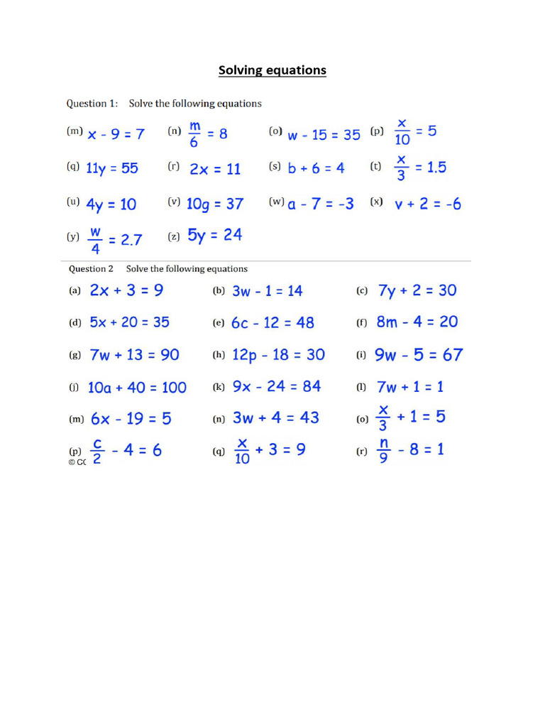 Support Class Maths . | PDF