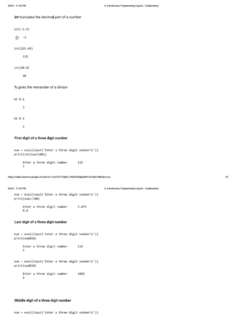 Introductory Programming 2 Pdf